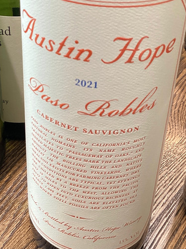 Austin Hope Cabernet Sauvignon | Empouria
