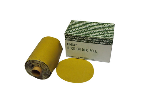 Sandpaper Kovax Stickon Disc Roll Size 125mm.Without Hole | TCT Trading