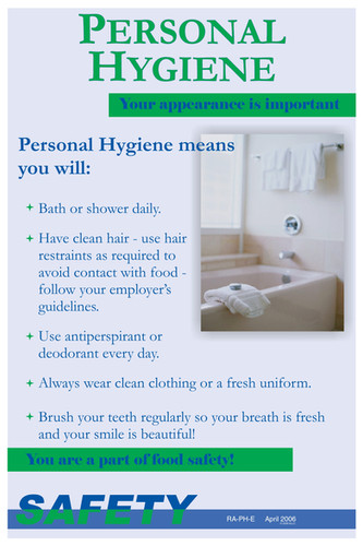 Restaurant Personal Hygiene Poster | All American Compliance