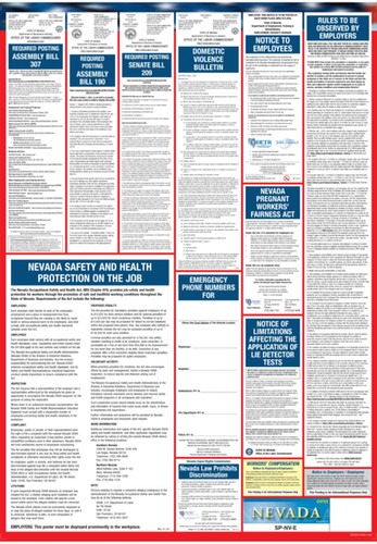 2026 Nevada Labor Law Poster - State-Only Compliance Poster | American ...