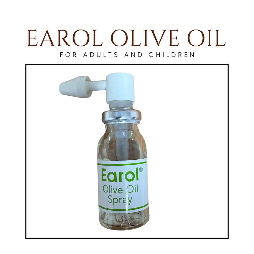 Earol Olive Oil Spray | The Tinnitus Guy