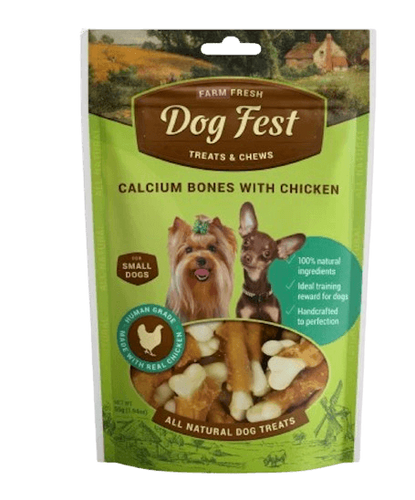 Dog Fest Calcium Bones with Chicken | Paw Celebration