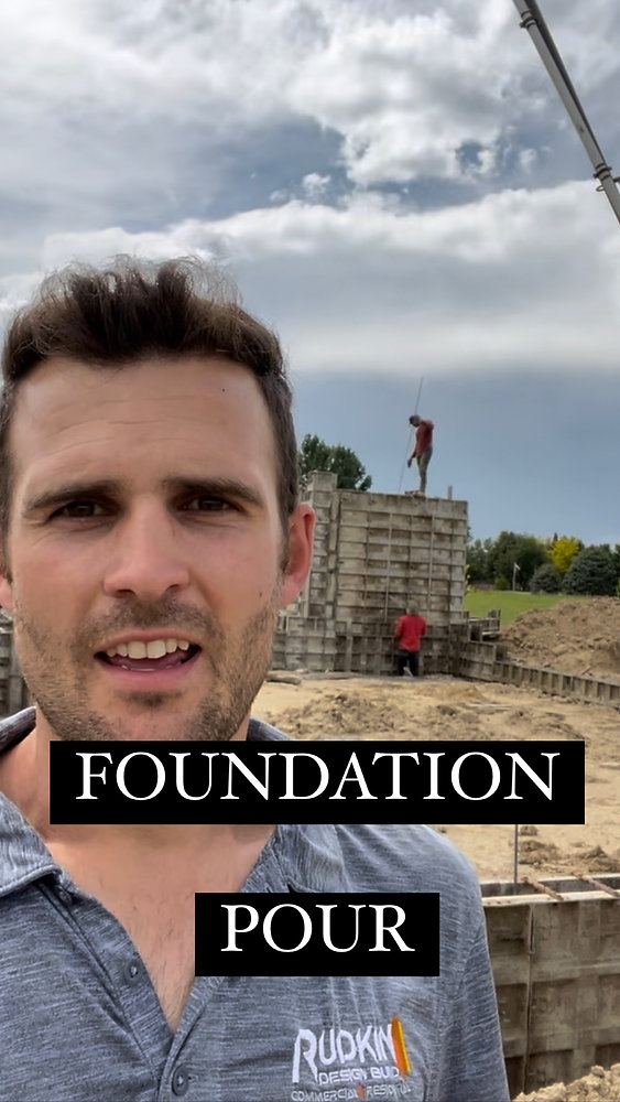 FOUNDATION/ FLATWORK POUR -SLAB ON GRADE STYLE
