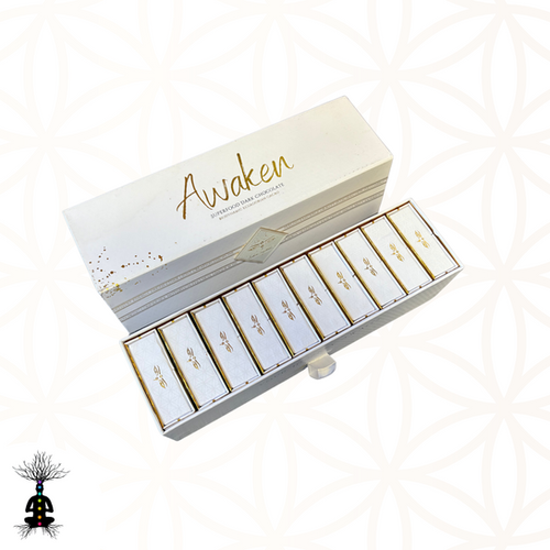 Awaken Superfood Dark Chocolate: Golden Enigma (10 Bars) | Integrated ...