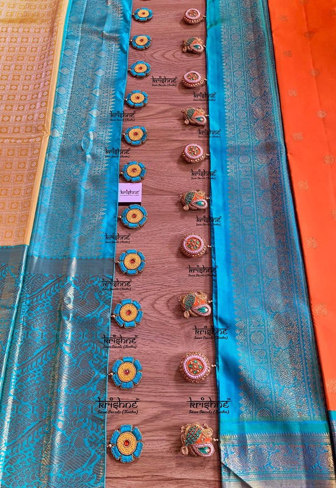 Saree Tassel Lace: Easy to Stitch | Shipped Worldwide | Custom Crafted