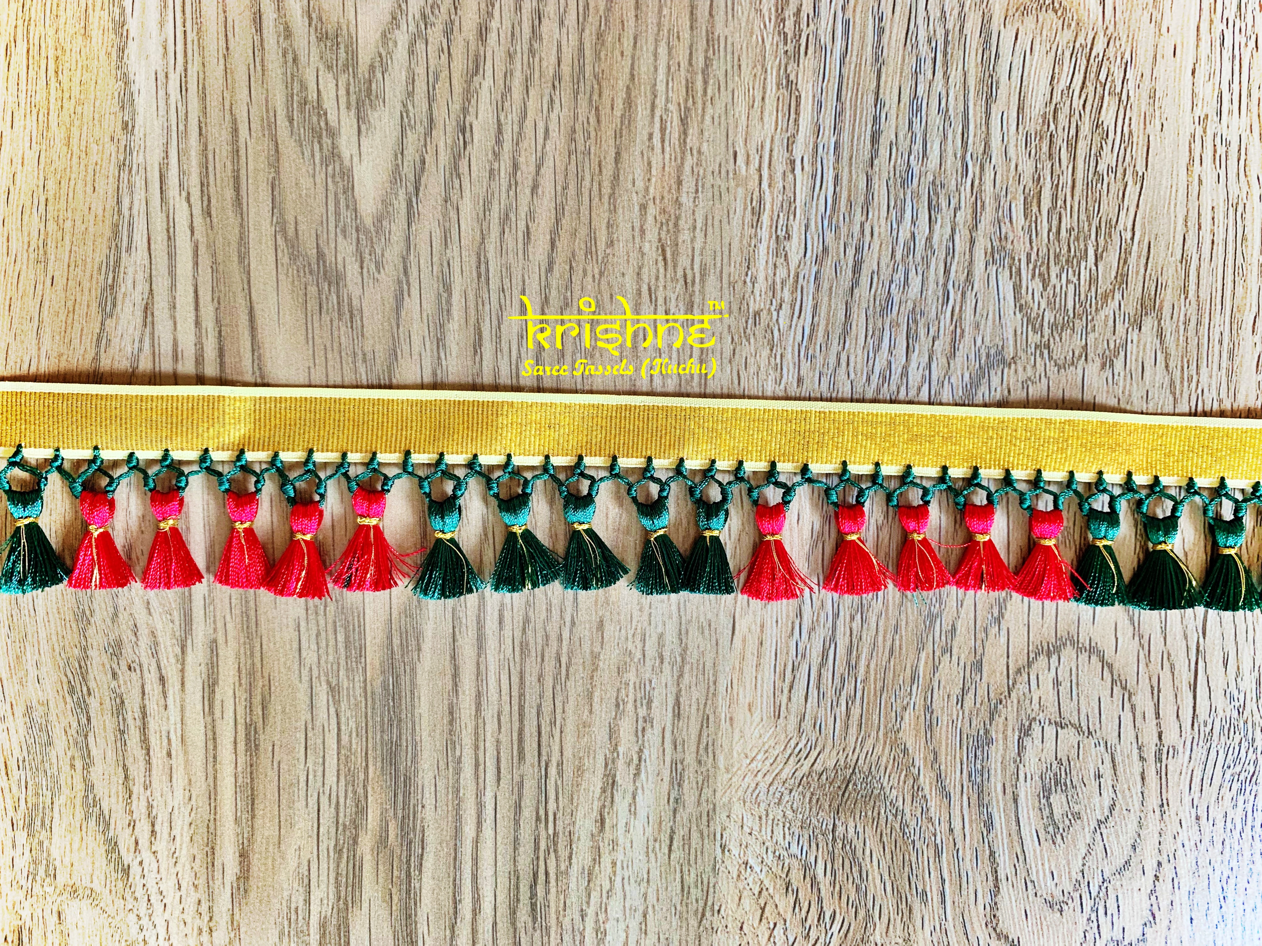 Saree Tassel Lace: Easy to Stitch | Shipped Worldwide | Custom Crafted