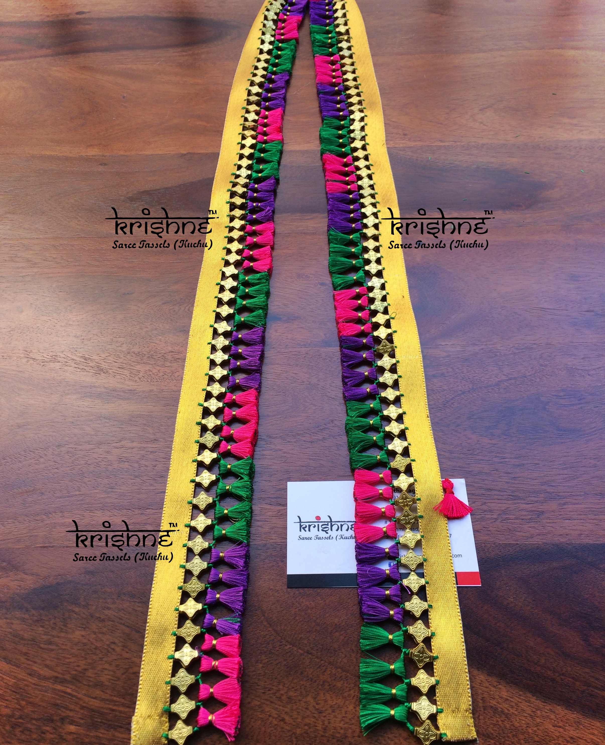 Krishne Saree Kuchu & Tassels: Ready to Stitch Saree Lace | Bengaluru