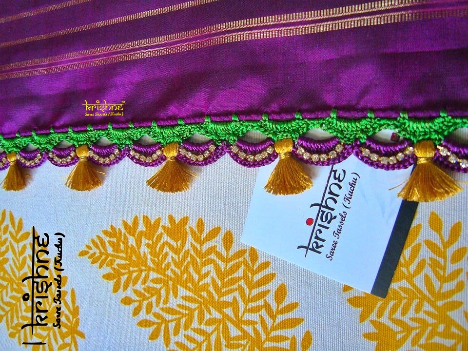 Saree Tassel Lace: Easy to Stitch | Shipped Worldwide | Custom Crafted