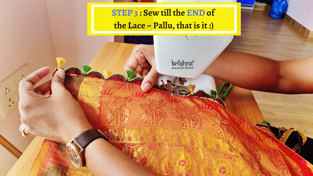 Krishne Saree Kuchu & Tassels: Ready to Stitch Saree Lace | Bengaluru