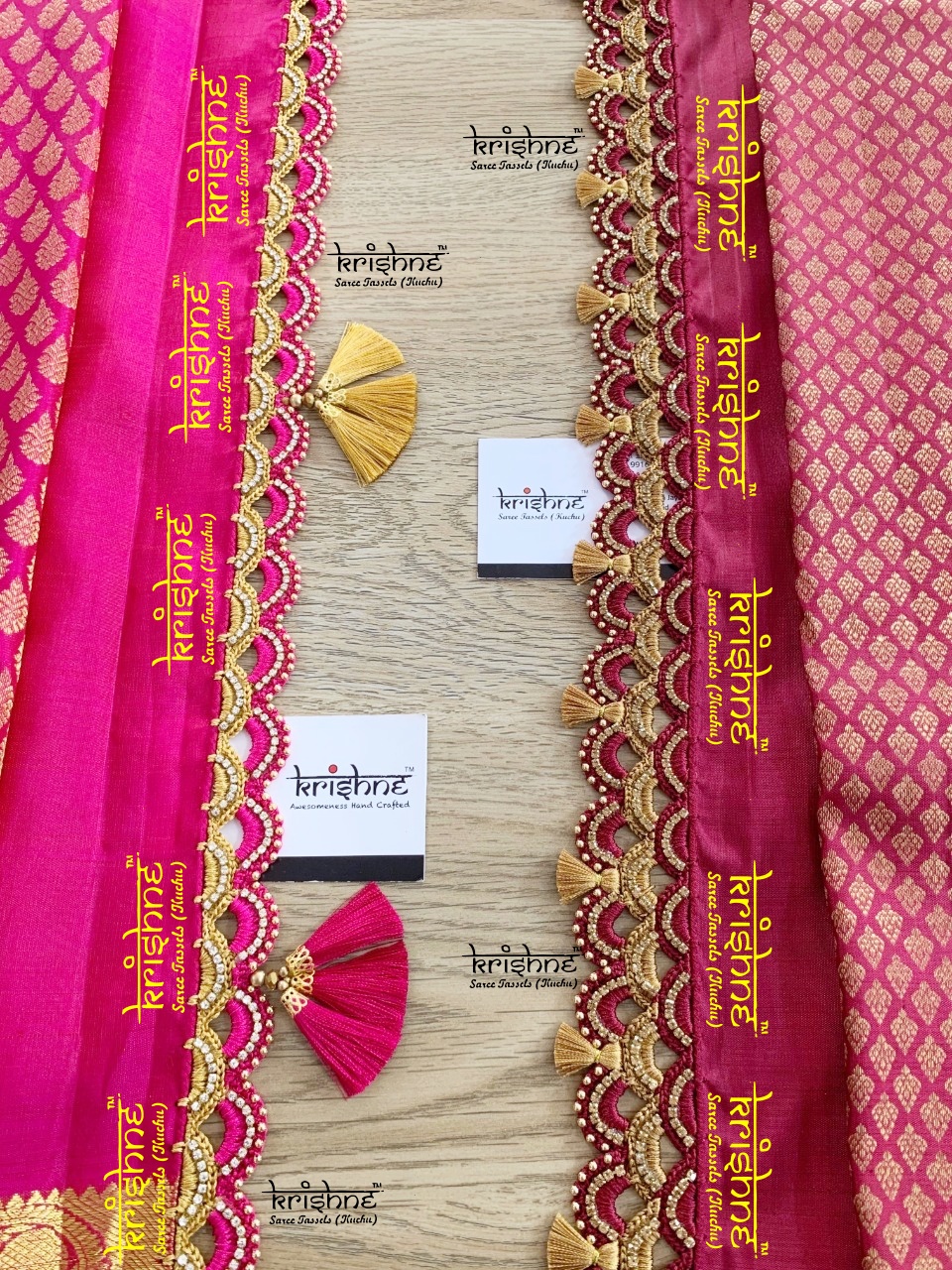 Krishne Saree Kuchu & Tassels: Ready to Stitch Saree Lace | Bengaluru