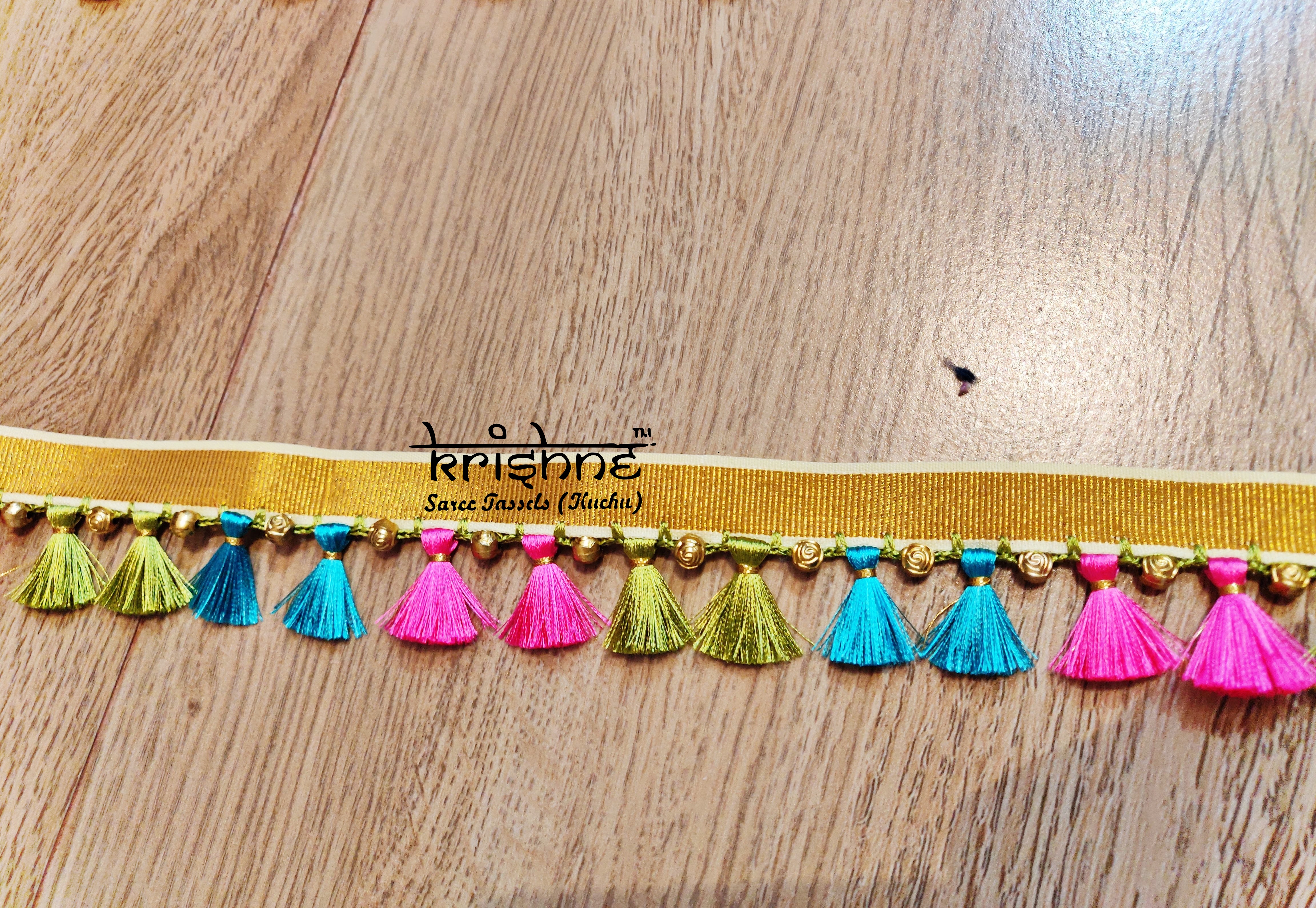 Saree Tassel Lace: Easy to Stitch | Shipped Worldwide | Custom Crafted