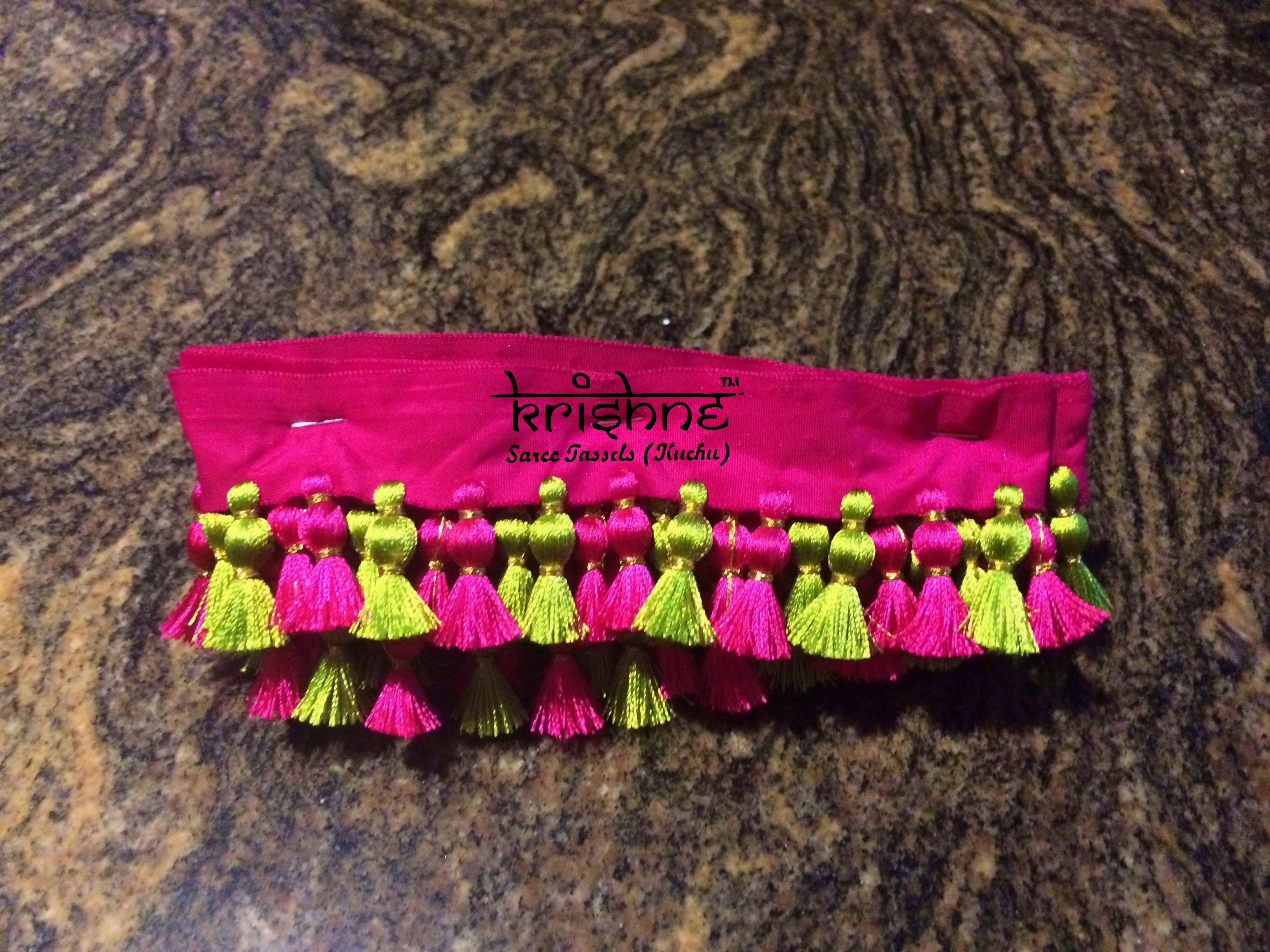 Saree Tassel Lace: Easy to Stitch | Shipped Worldwide | Custom Crafted