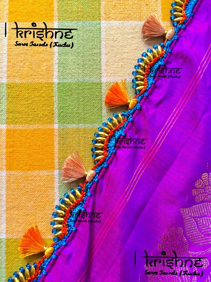 Saree Tassel Lace: Easy to Stitch | Shipped Worldwide | Custom Crafted