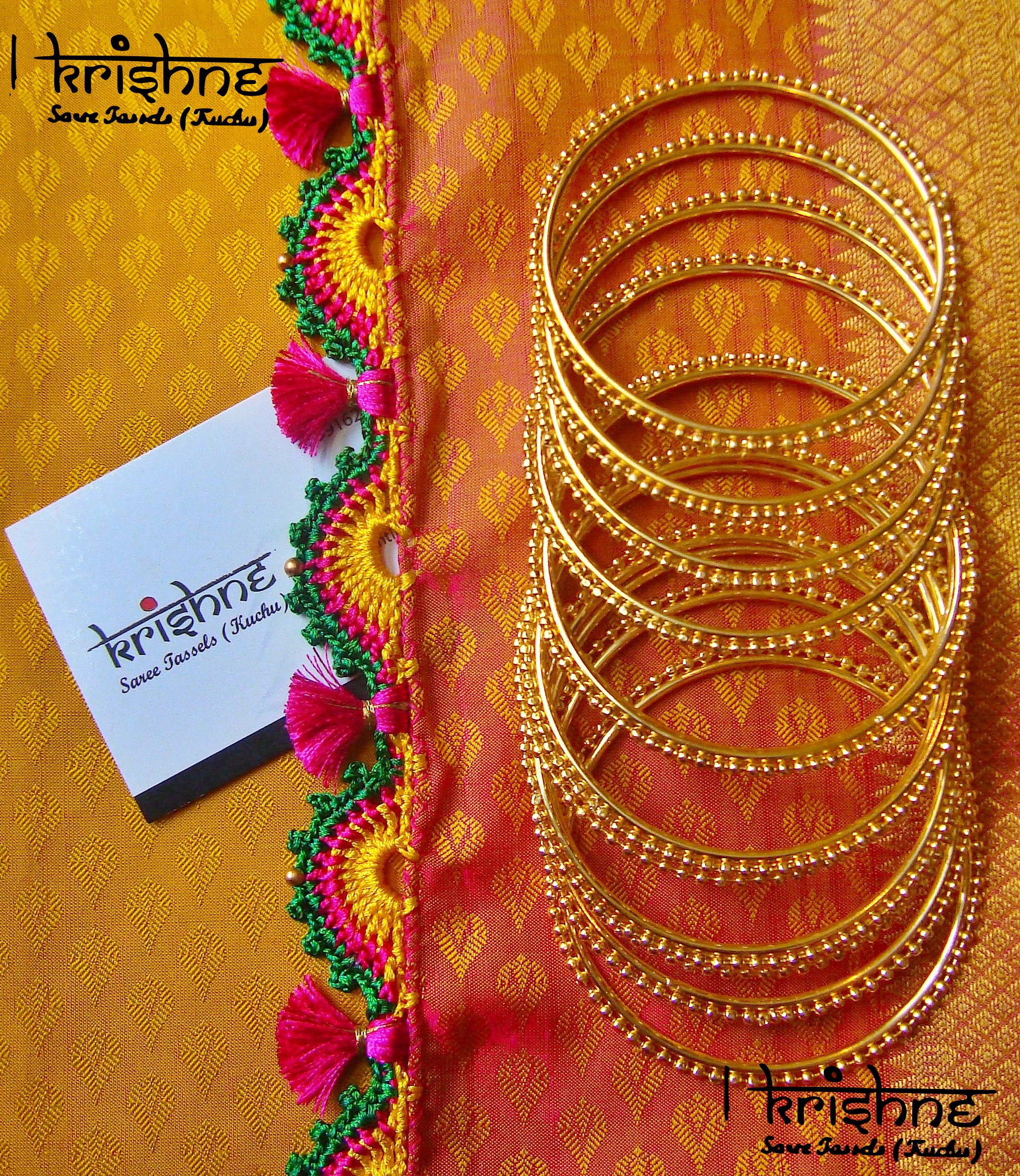 Krishne Saree Kuchu & Tassels: Ready to Stitch Saree Lace | Bengaluru