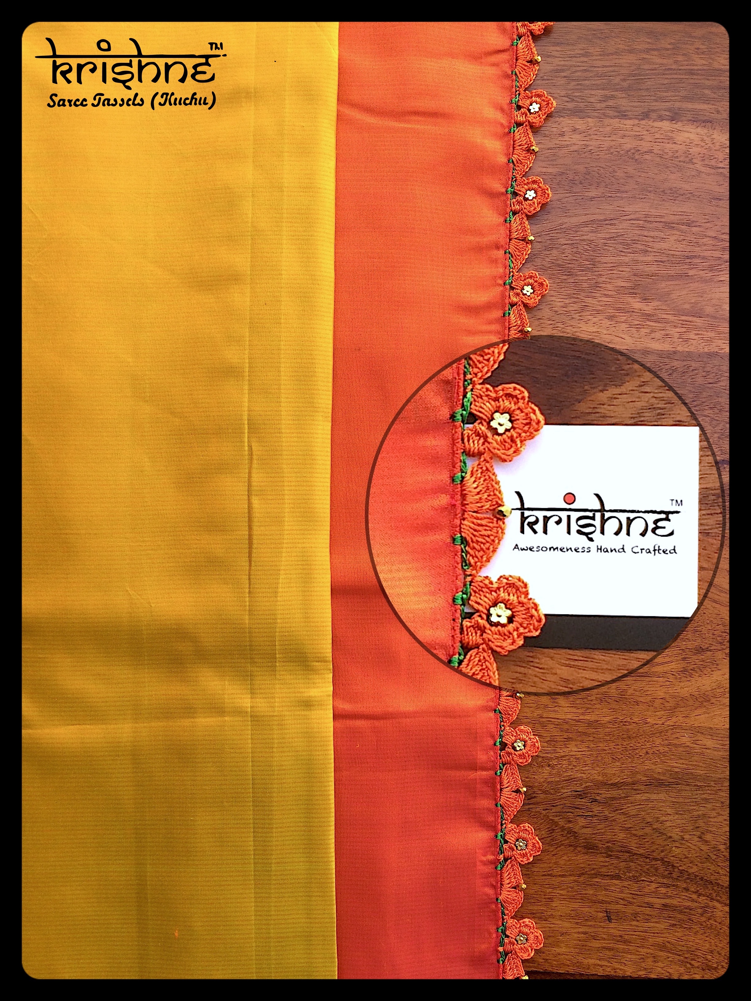 Krishne Saree Kuchu & Tassels: Ready to Stitch Saree Lace | Bengaluru