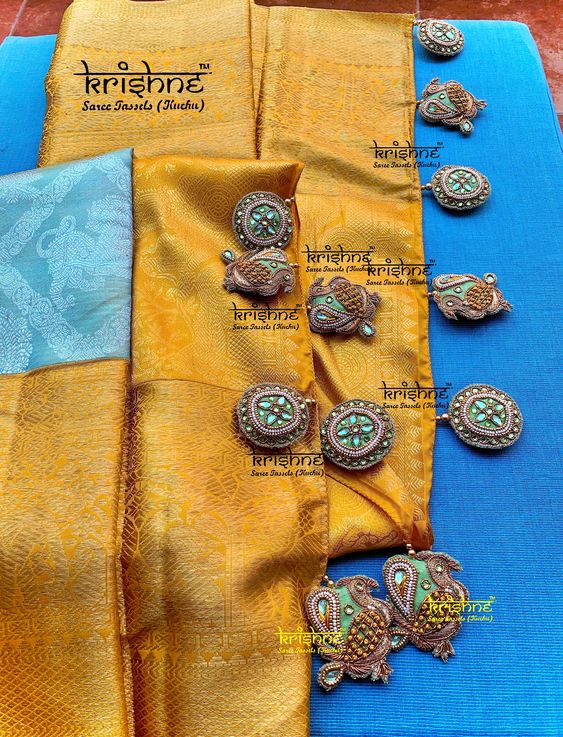 Saree Tassel Lace: Easy to Stitch | Shipped Worldwide | Custom Crafted