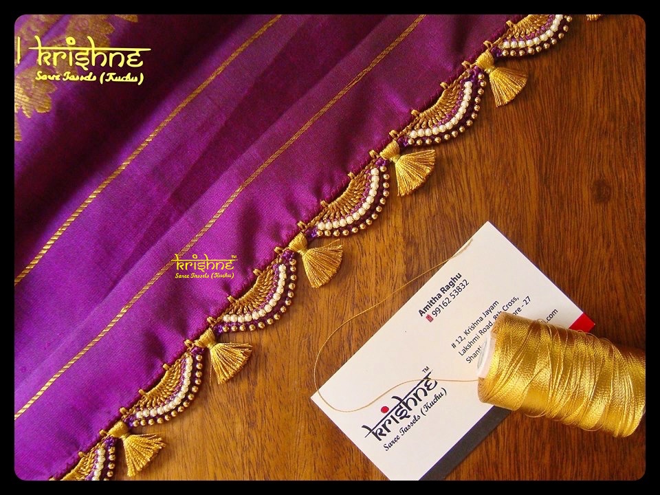 Krishne Saree Kuchu & Tassels: Ready to Stitch Saree Lace | Bengaluru