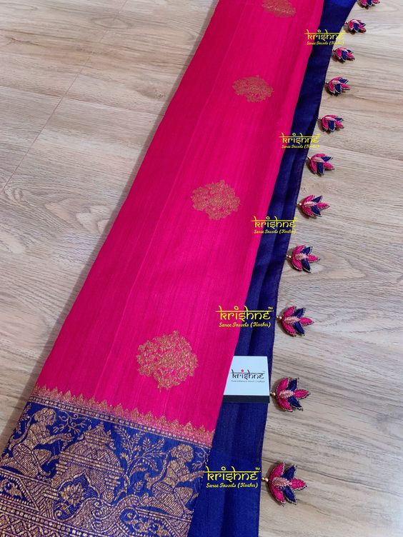 Saree Tassel Lace: Easy to Stitch | Shipped Worldwide | Custom Crafted