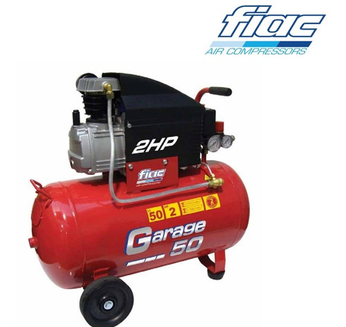 Compressor Fiac Garage 50L 2HP Monofásico | Ferbasa II