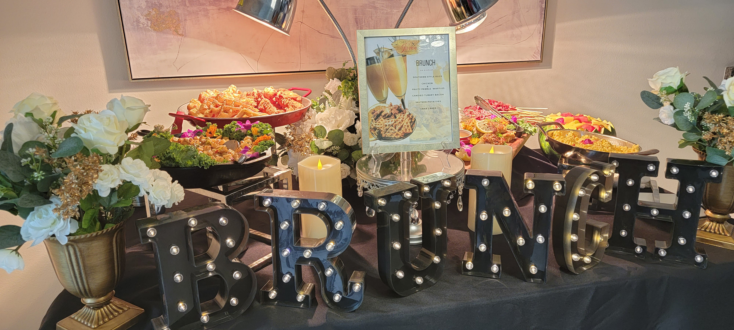 Catered Brunch | Elevated Eats By Chef Ju'von