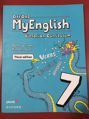 Oxford MyEnglish 7 Victorian Curriculum 3E (SECOND HAND) | Academic Solutionz