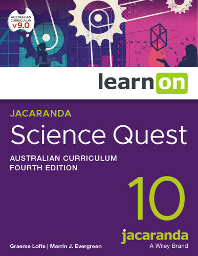 Jacaranda Science Quest 10 Australian Curriculum 4E (DIGITAL ...
