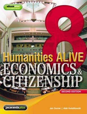 Humanities Alive Economics & Citizenship 8 & eBookPLUS | Academic Solutionz