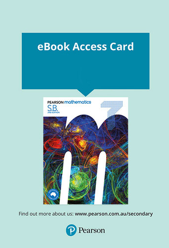 Pearson Mathematics 7 Reader+ Access Card 2E (DIGITAL) | Academic Solutionz