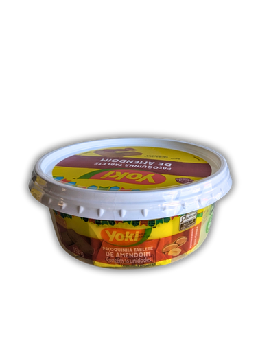 Yoki Paçoquinha de Amendoim – Brazilian Peanut Candy Tub