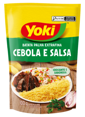 Batata Palha Salsa e Cebola Yoki - 105g | Brazil Express AU
