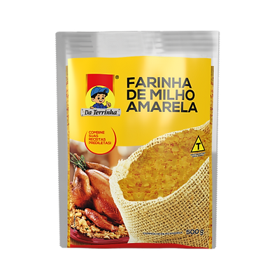 Farinha de Milho Amarela DA TERRINHA 500g | Brazil Express AU