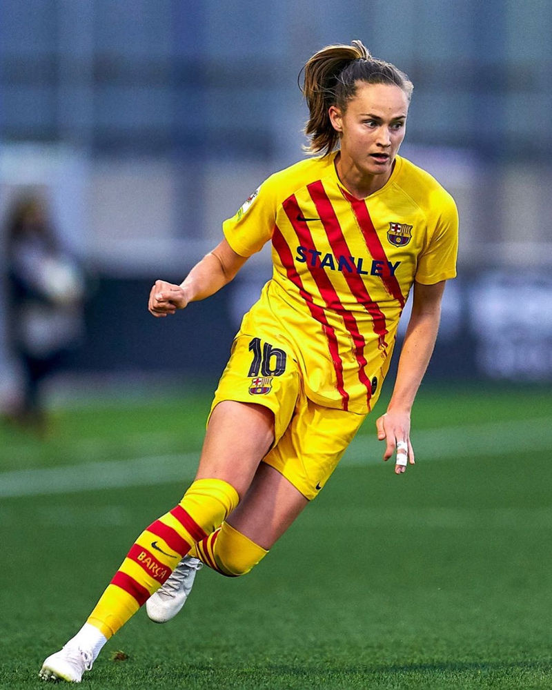 Caroline Graham Hansen growing into the leadership role among the attackers