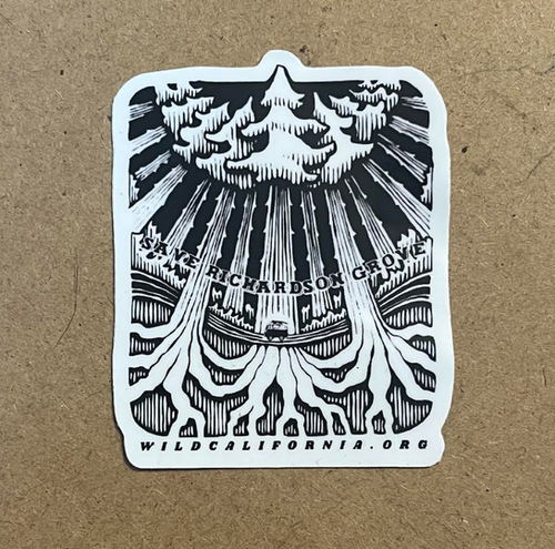 Save Richardson Grove Sticker | EPIC Website