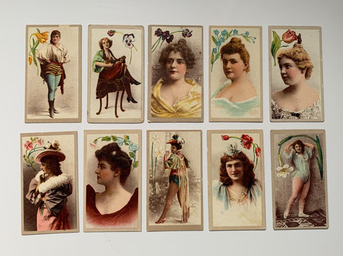 American Tobacco Company A.T.C Beauties Flower Insert Cigarette Cards ...