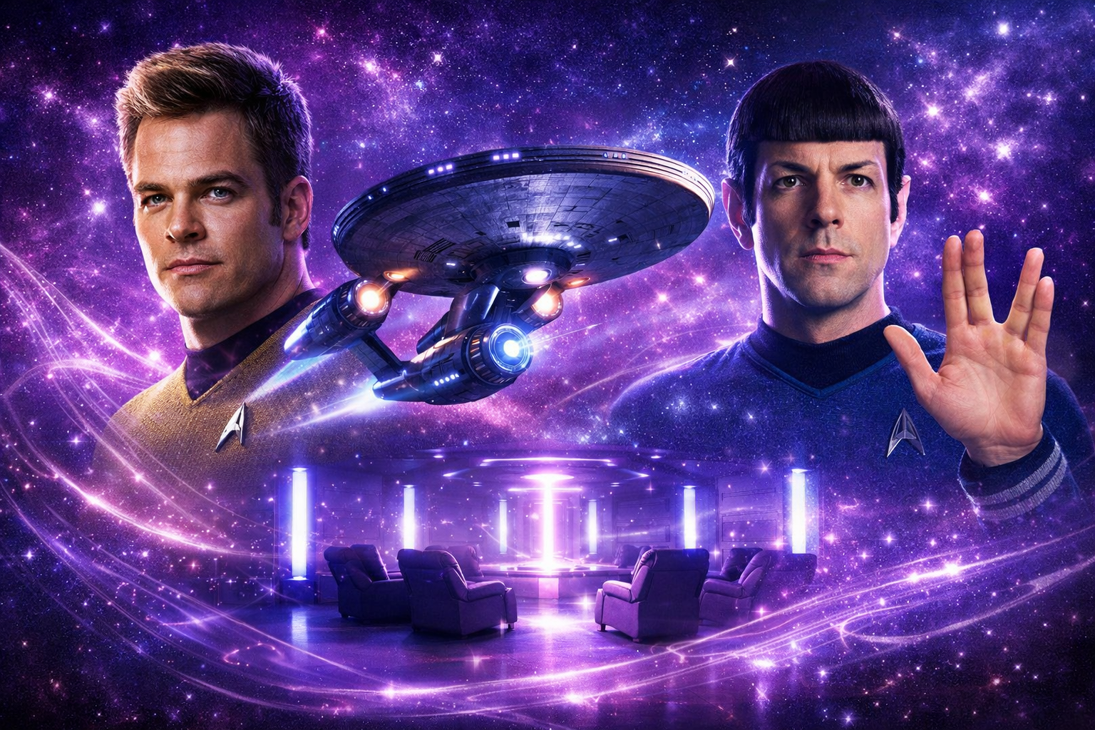 🚀 Scalar Cinema: Star Trek — Sunday Recharge Matinee | Quantum Healing Room