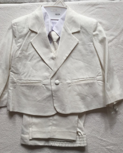 Cream summer suit | little-sprites