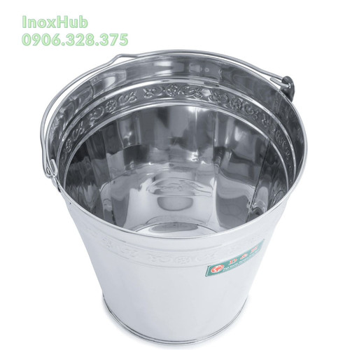 Xô nước inox 10 lít, 20 lít - Tiện dụng và an toàn cho sức khỏe | Inoxhub