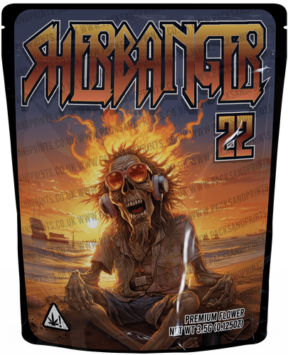 Sherbanger 22 Cali Packs - Strain Labels Pre-Applied | Packs & Prints