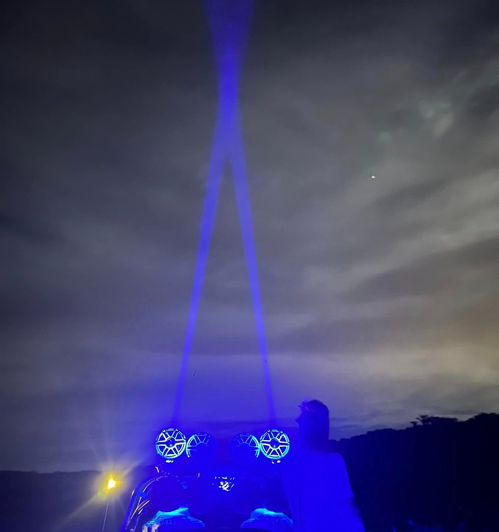 Spaceship lights | Sharp Saber Led