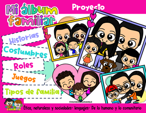 Proyecto "Mi album familiar" | Mundo de Caramelo