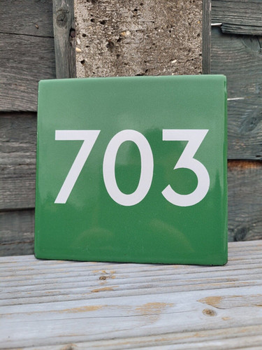 London Transport bus stop enamel E-plates route 703 and 713 ...