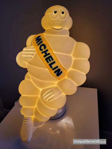 Genuine 1966 Large Michelin Man Bibendum Mascot 18.5" Repurposed into a ...