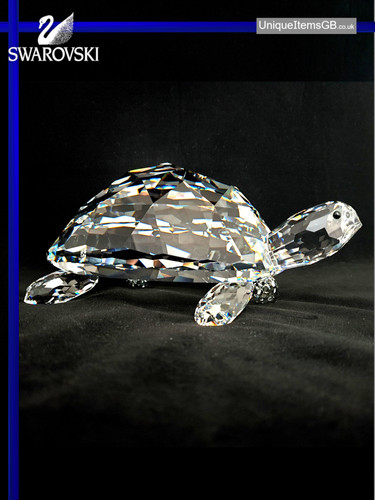 SWAROVSKI CRYSTAL TURTLE / TORTOISE GIANT 010101 MINT BOXED ...
