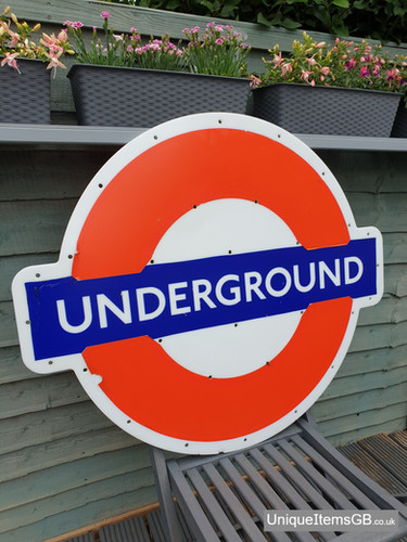 Genuine TFL Transport For London Underground Roundel Sign Large ...