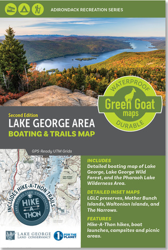 Lake George Area Boating and Trails Map | Online Maps For Land