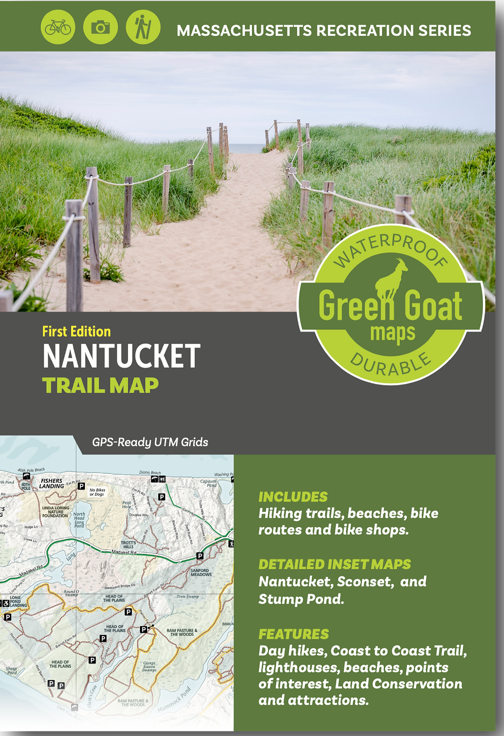 Nantucket Trail Map | Online Maps For Land