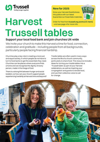 HCR Harvest Trussell Tables: Inspiration & ideas for Harvest activities ...