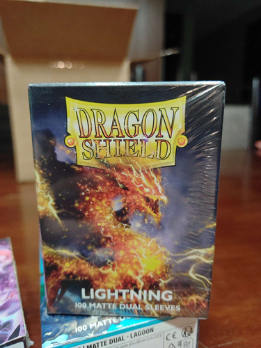 Dragon Shields: (100) Matte Dual - Lightning | Mithrandir