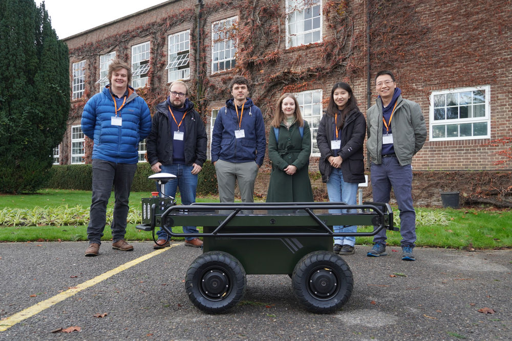 Robots on campus! Antobot visits Writtle University College
