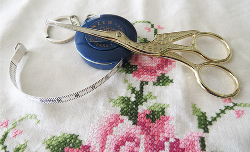 Commemorative Scissor & Tape Measure Set | Embroidery NZ